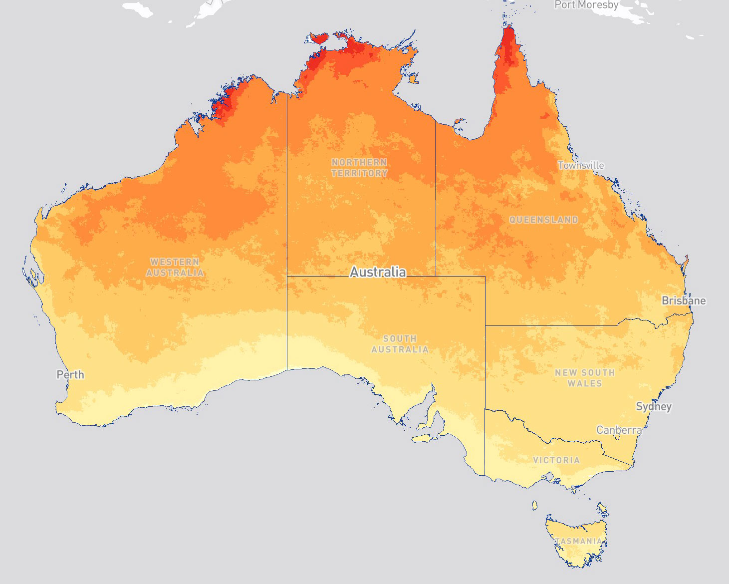 Great Victoria Desert Climate Graph