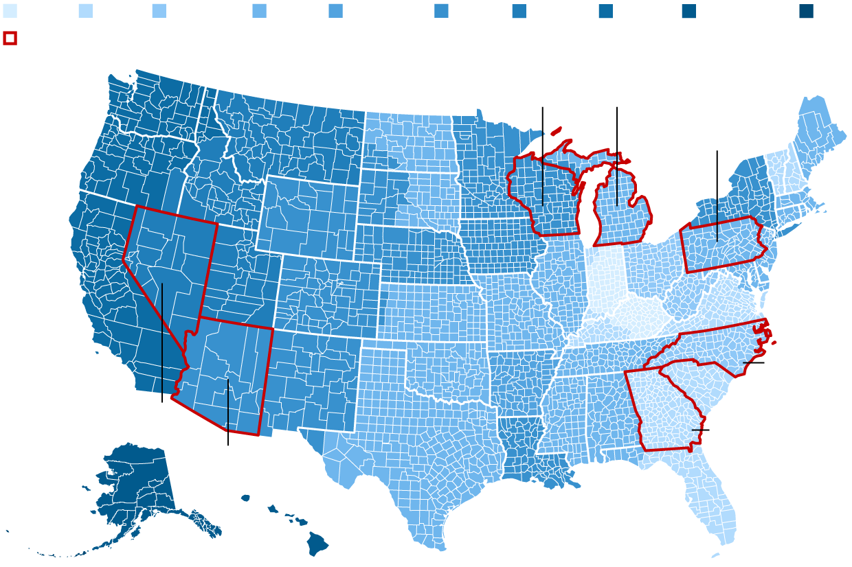 Hour by hour guide to when polls close state by state and county by ...