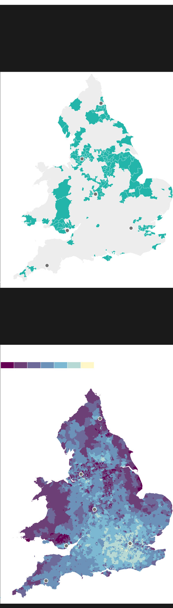 Seats where recent MRP poll suggests Reform UK would win