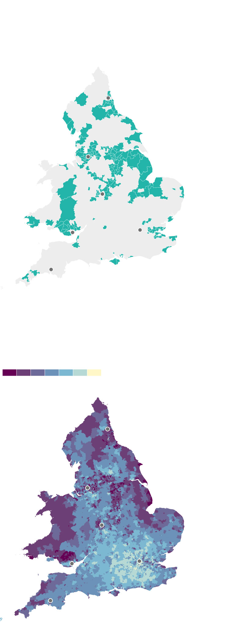 Seats where recent MRP poll suggests Reform UK would win